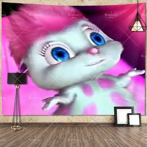 Bibble Tapestry Gaslight Gatekeep Girlboss Wall Tapestry - Etsy