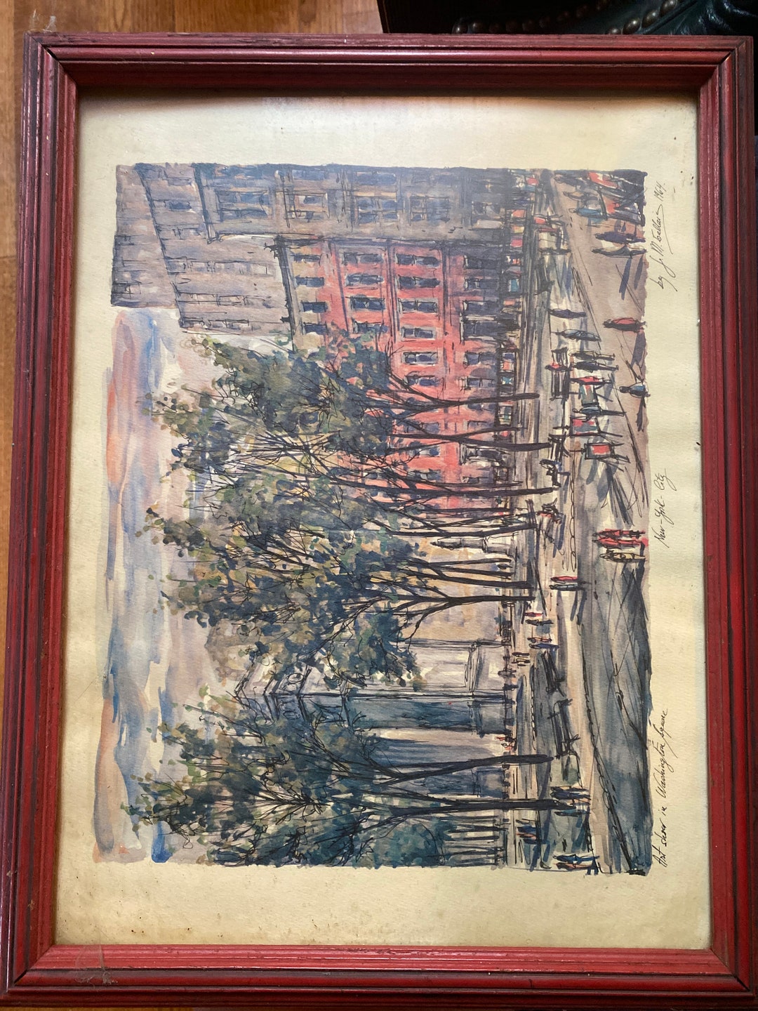 J.M Gallais 1964 Mid Century New York City Print Art Show in Washington ...