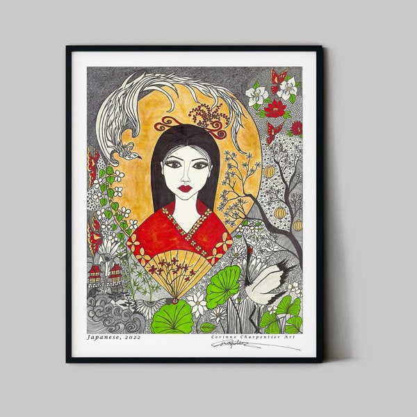 Original Line Art - Etsy