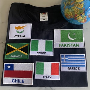 COUNTRY FLAG CUSTOMISED T-shirt Nationality Shirts World Flags With ...