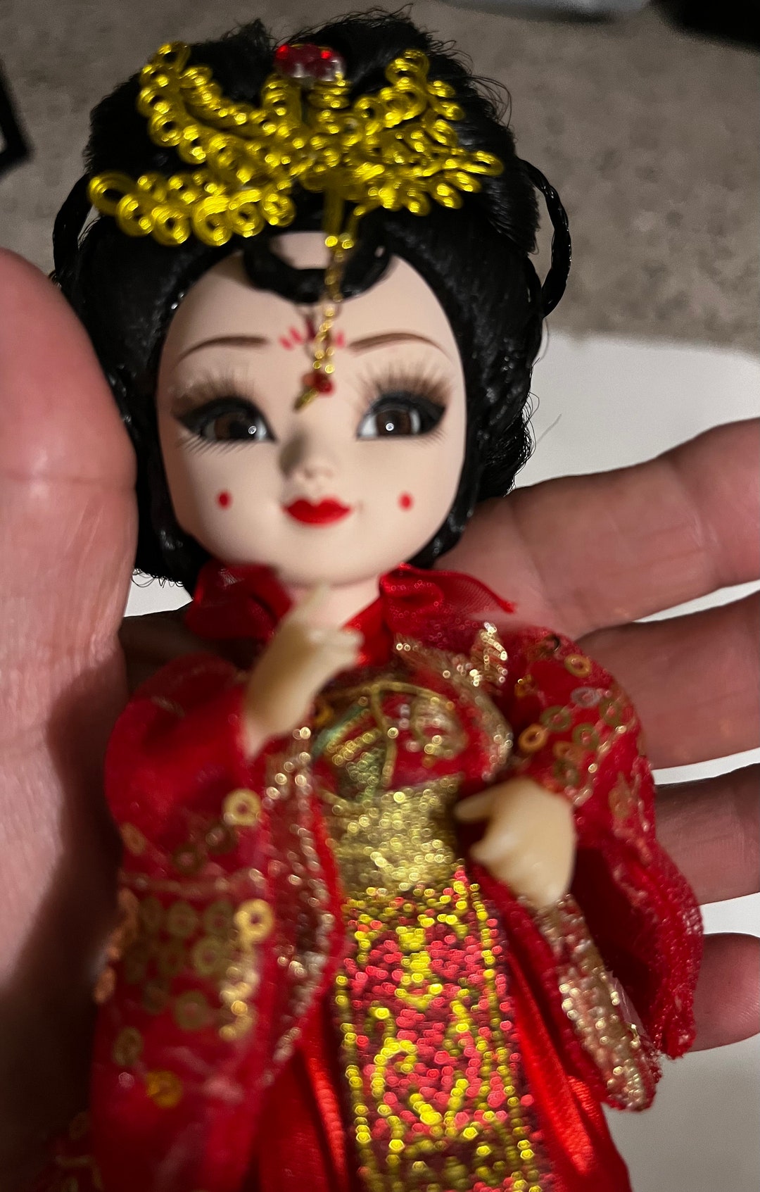 China Ancient Four Beauties Characters Silk Dolls Folk Features ...