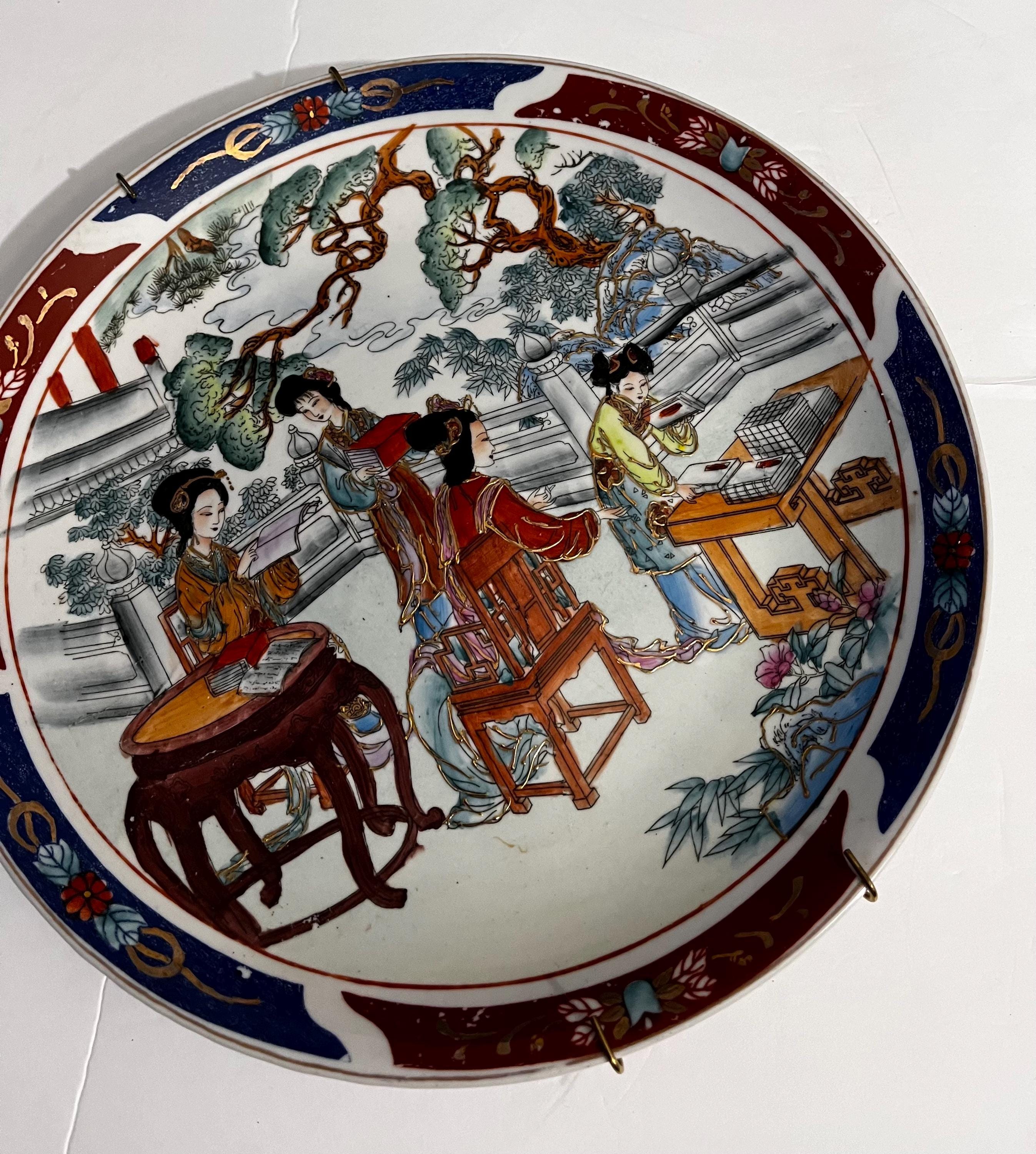 Vintage Japanese Pavilion Scene Plate/ Collectible Plate Ready to ...