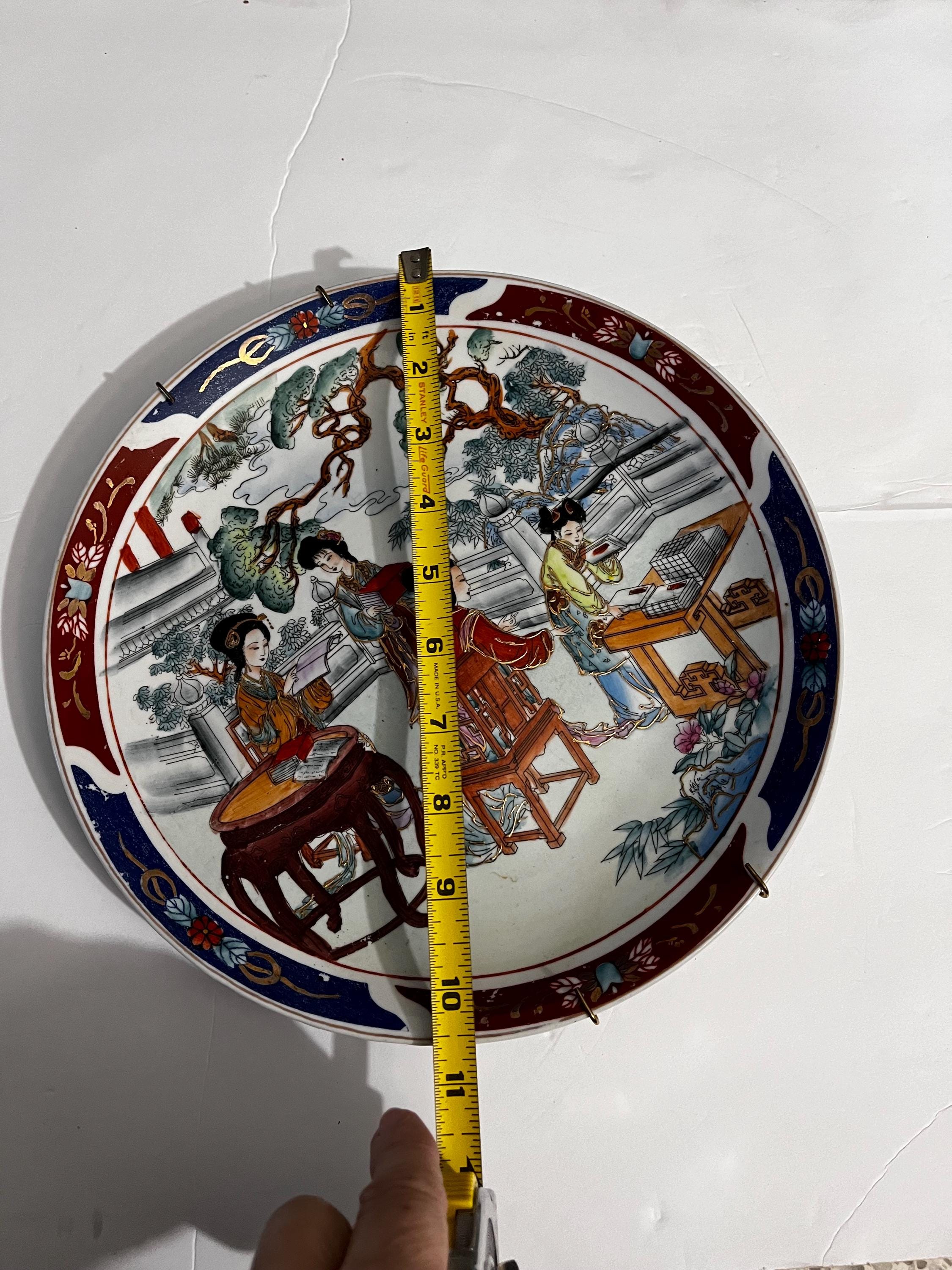 Vintage Japanese Pavilion Scene Plate/ Collectible Plate Ready to ...