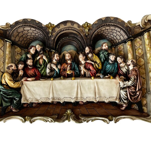 Last Supper Plate - Etsy