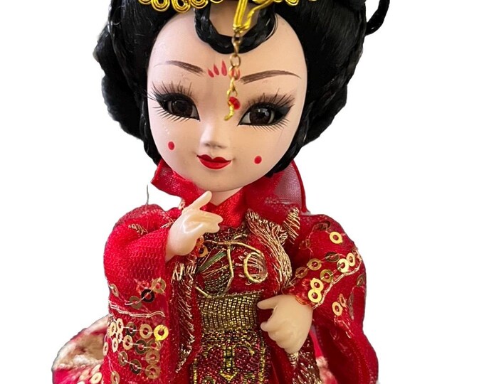 China Ancient Four Beauties Characters Silk Dolls Folk Features ...