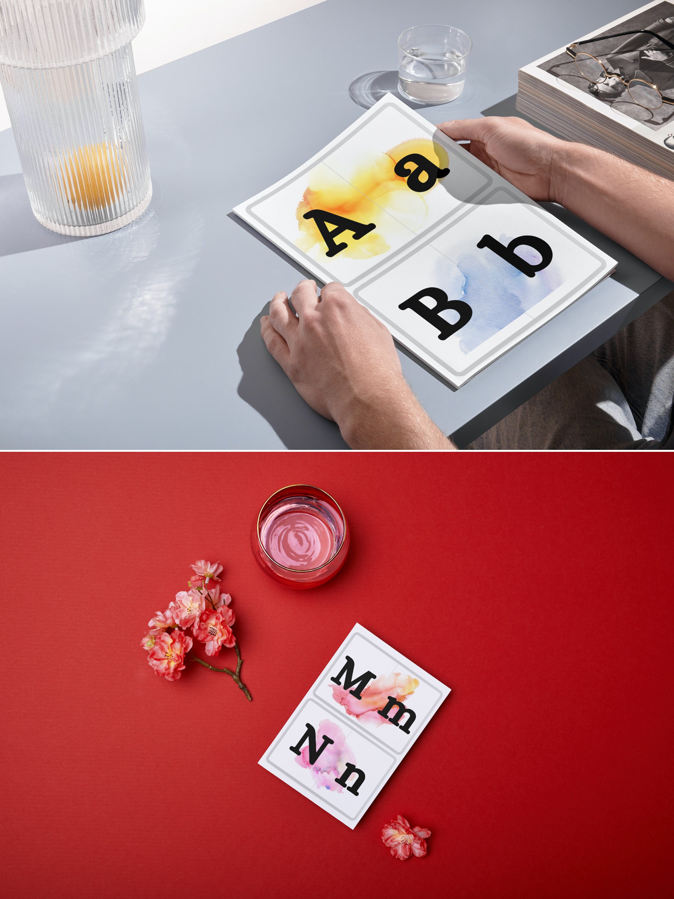 Alphabet Cards/ Matching Cards/ Printables / Toddler Activity/ Letter ...
