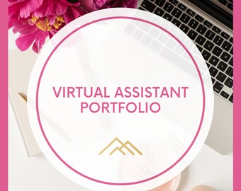 Virtual Assistant Portfolio Template, Virtual Assistant Portfolio ...