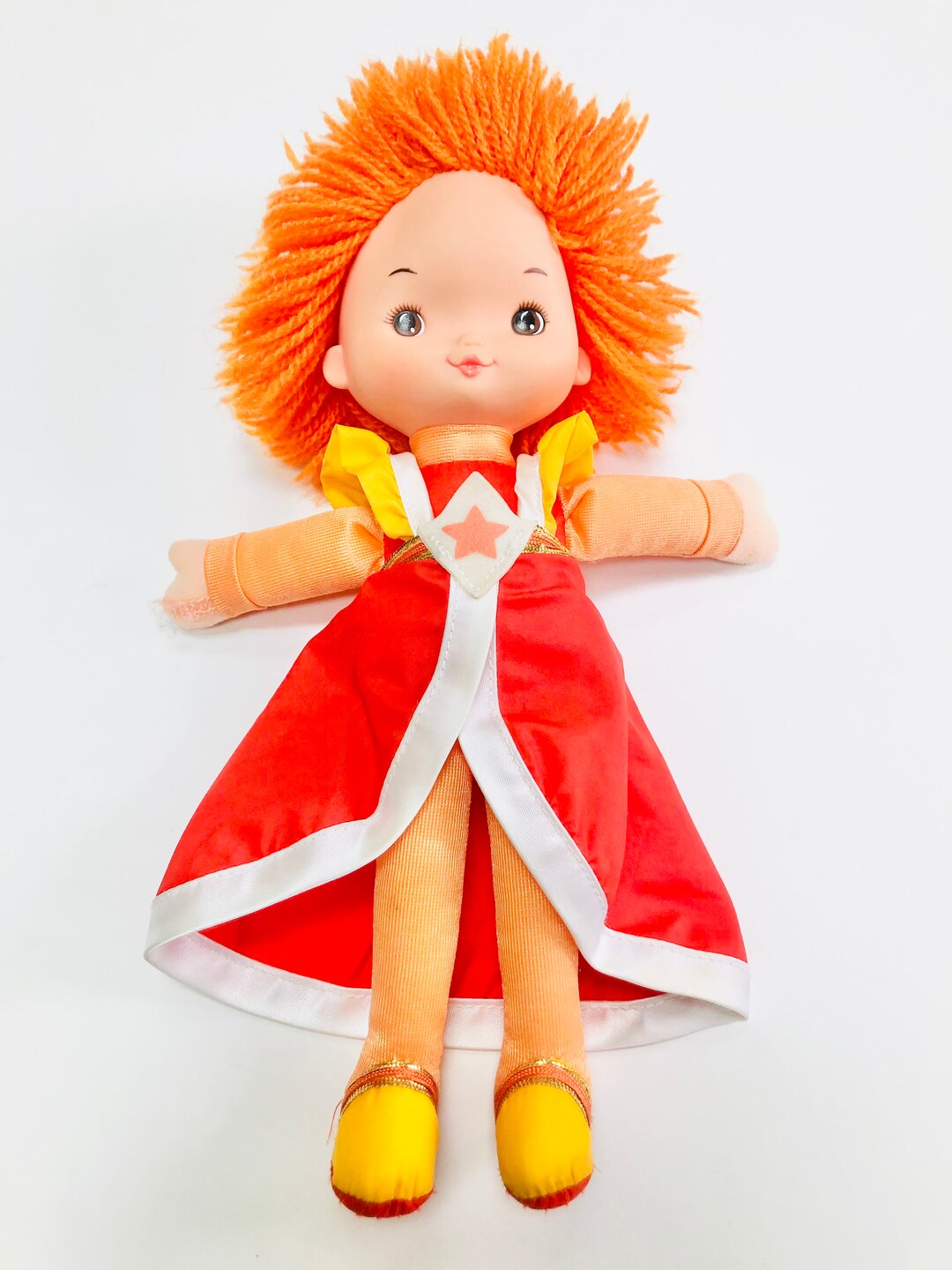 Lala Orange Rainbow Brite 10" Doll Vintage 1984 Hallmark Friends - Etsy