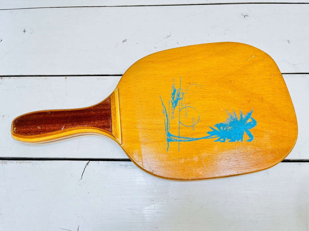Sports Pickleball Paddle Racket Racquet Wood Wooden Palm Tree Sail Boat ...