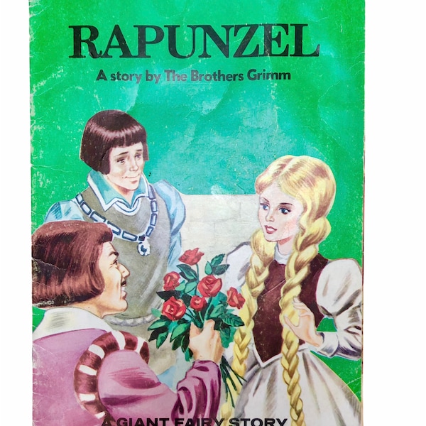 Rapunzel Vintage Book - Etsy