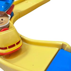 Vintage Little Tikes Peak Road and Rail Set Tracks Toy Train Car ...