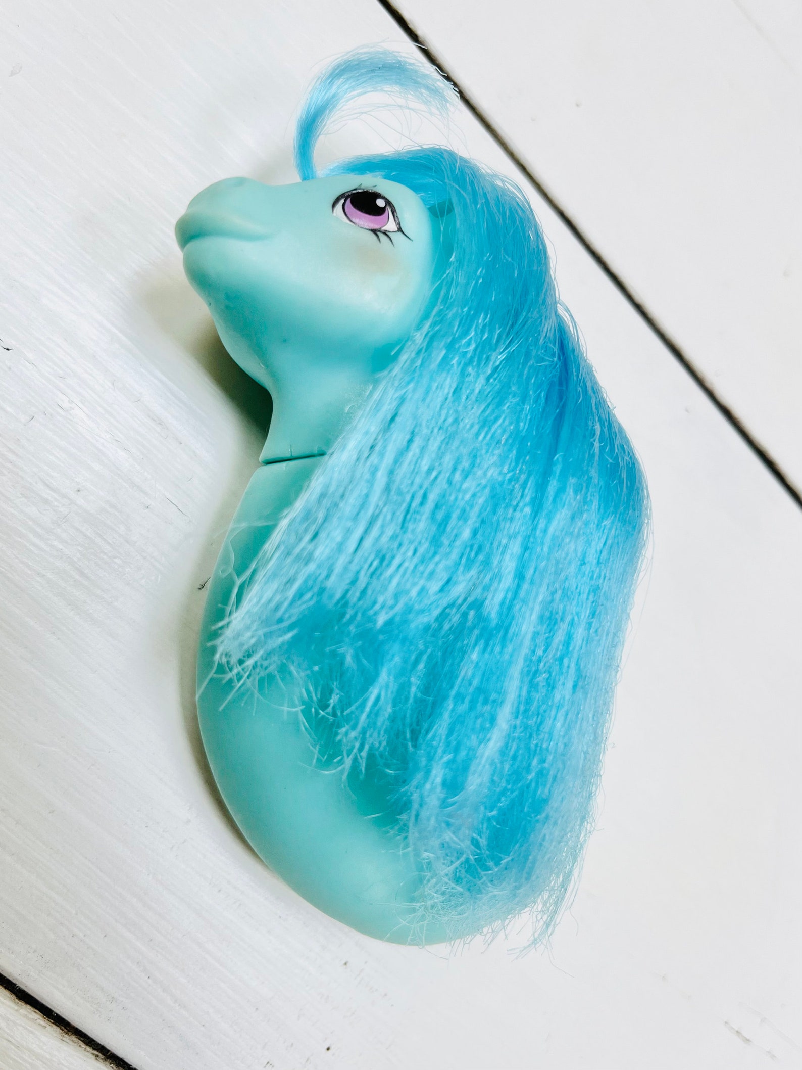 My Little Pony Sea Ponies Beachcomber Blue Baby 1984 Vintage - Etsy