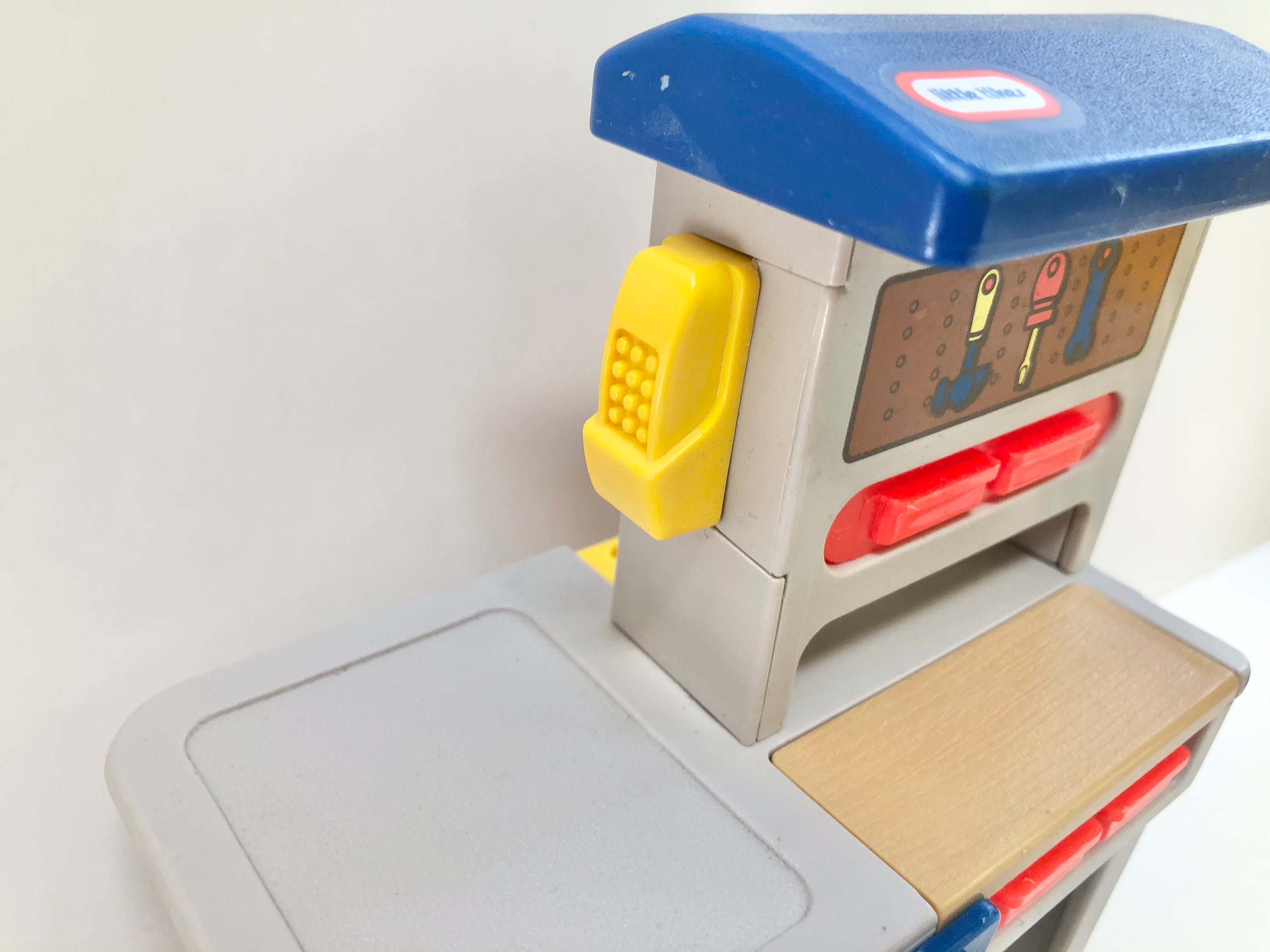 Little Tikes Place Tool Bench Kitchen Miniatures Furniture Vintage ...
