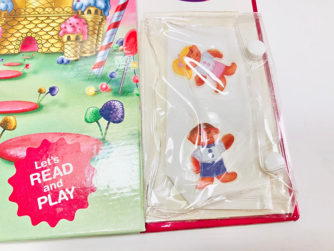 Candyland A Surprise Adventure Book and Game Stickers Spinner - Etsy