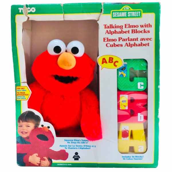 Elmo Blocks - Etsy