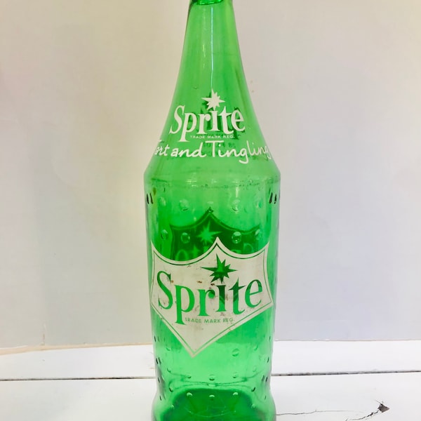 Vintage Sprite Bottle - Etsy