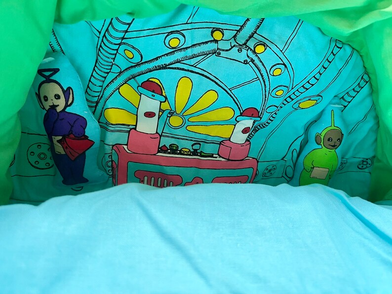 RARE New Teletubbies Home Hill Soft Play Set House Toy Zip up With ...