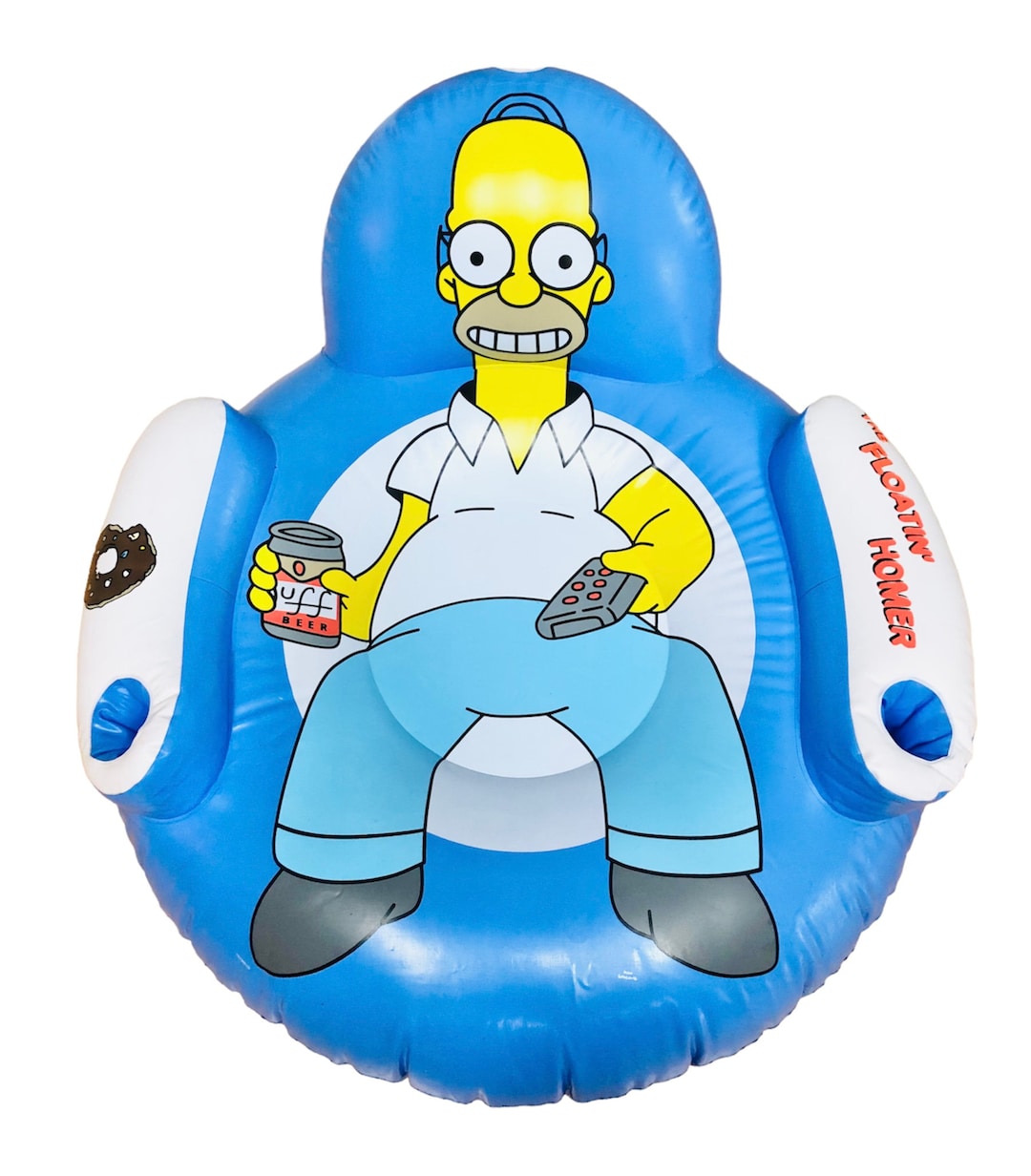 The Simpsons Homer Inflatable Chair Floatie Floatin Tube - Etsy