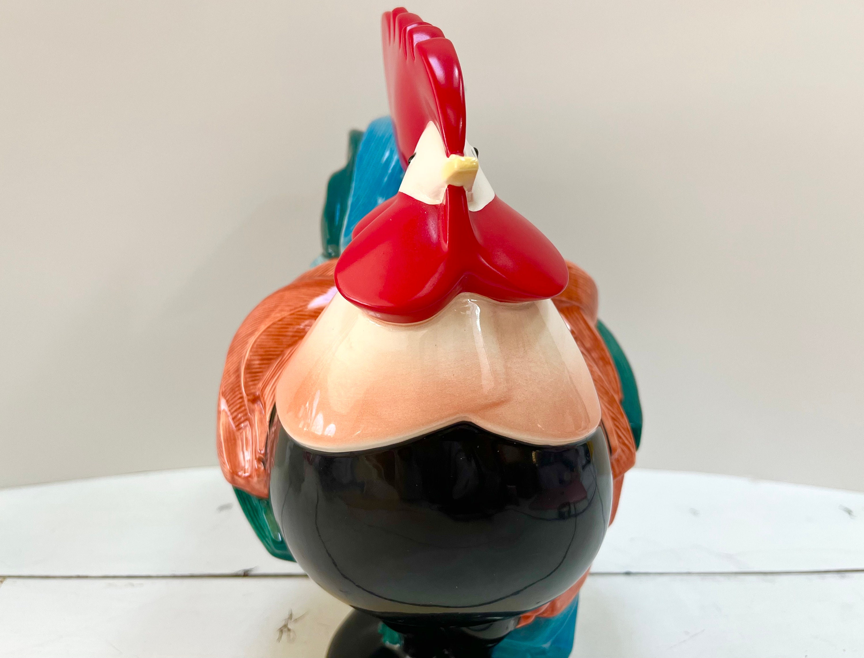 RARE Vintage Goebel by Selim Rooster 1984 Germany Stamped Large 11 X 11 ...