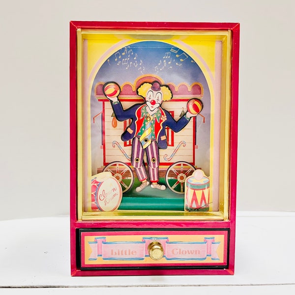 Clown Music Box - Etsy