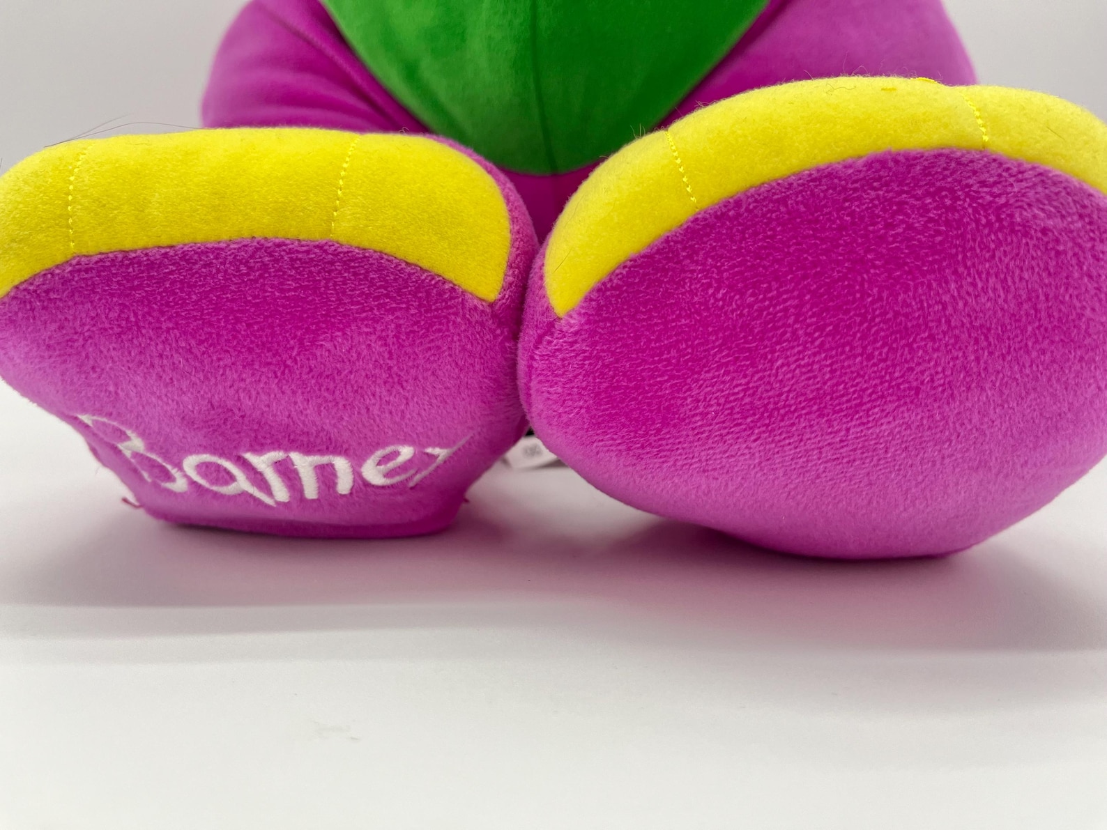Fisher Price Jumbo 26" Barney Speak N Sing: Purple Dinosaur Plush Toy ...