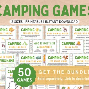Camping Would You Rather Camping Games Camping Activities Kids Camping ...