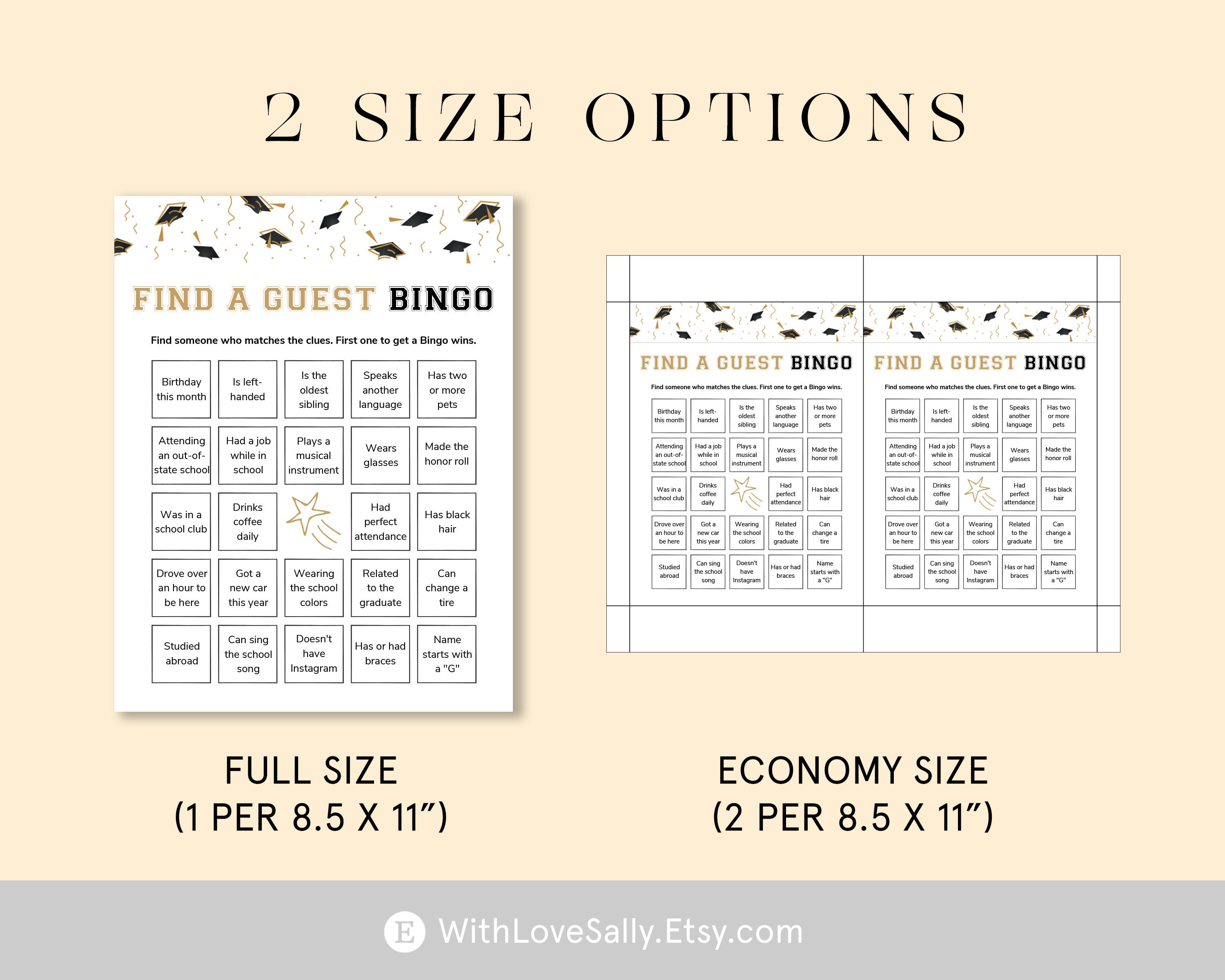 Graduation Party Game Bundle | 2026 Graduation Games | Class of 2026 ...