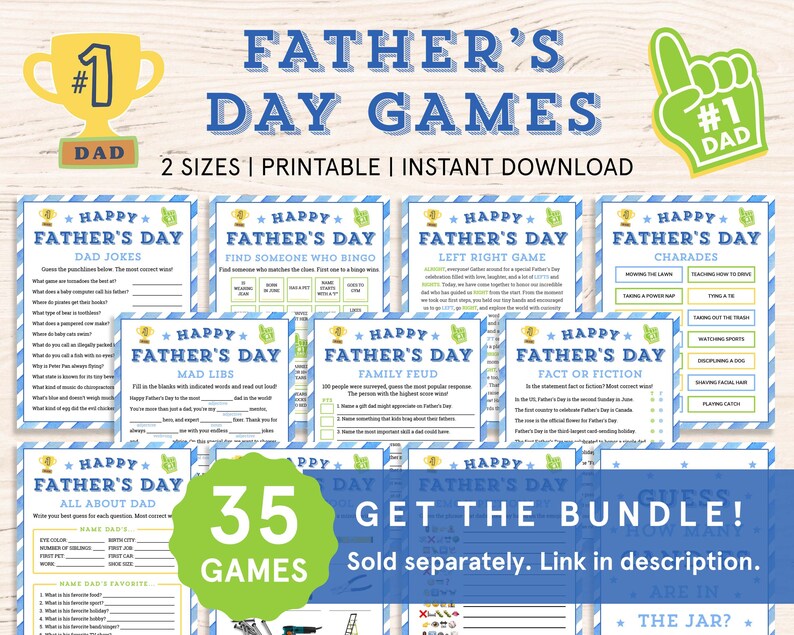 Fathers Day This or That Father's Day Games Fun Fathers Day Activities ...