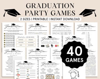 Graduation Left Right Game Graduation Party Games Class of 2024 High ...