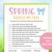 Spring Riddle Me This Game Printable Spring Activities for Kids, Family ...