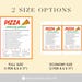 Pizza Riddle Me This Game Printable Pizza Party Games for Kids Adults ...