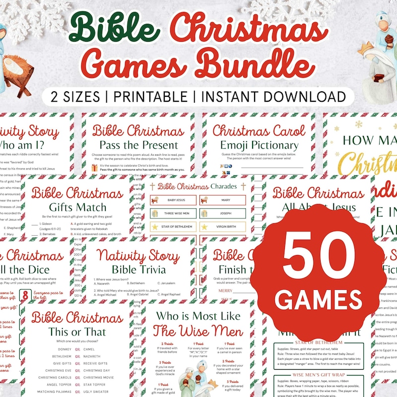 Christmas Games - Etsy