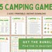 Camping Would You Rather Camping Games Camping Birthday Party ...