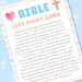 Church Left Right Game Sunday School Bible Study Games Bible Game ...
