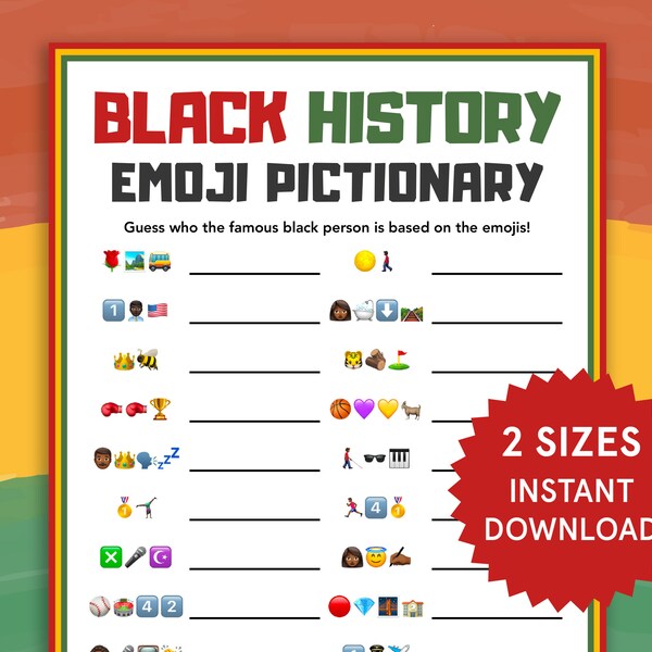 Juneteenth Think Fast Juneteenth Games for Kids Family Juneteenth ...