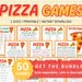 Pizza This or That Game Printable Pizza Party Game for Kids Adults ...