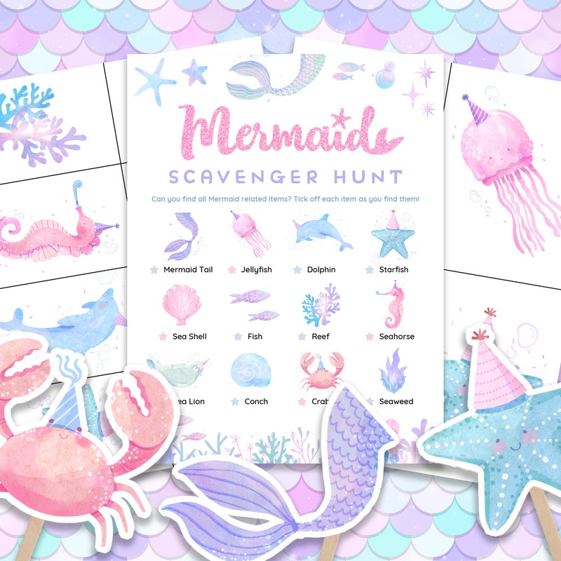 Mermaid Birthday Party - Etsy