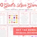Gods Blessings Bible Match Game Bible Love Games for Kids, Adults ...