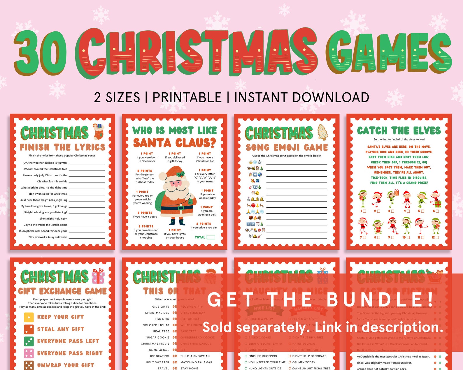 Who is Most Like Santa Claus Fun Christmas Games for Kids, Adults ...