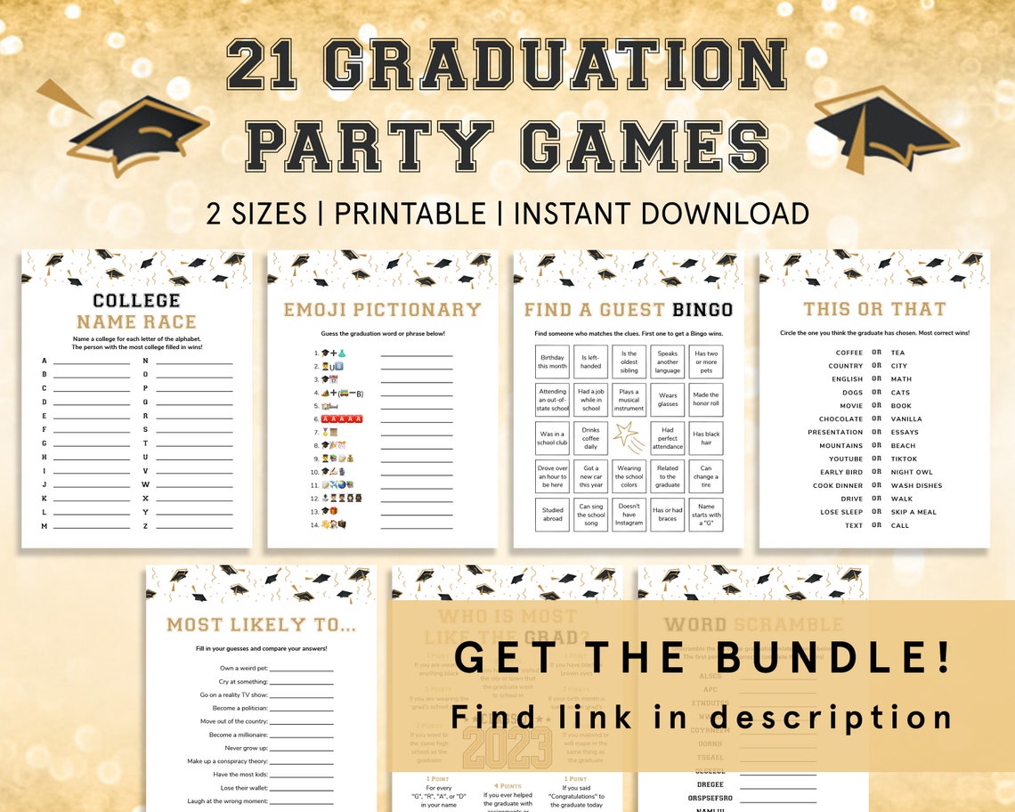 Graduation Who Knows the Grad Best | How Well Do You Know the Graduate ...