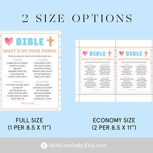 Bible Whats on Your Phone Bible Games Sunday School Activities Bible ...