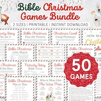 Christmas Bible Trivia Printable, Nativity Quiz Game, Church Christmas ...