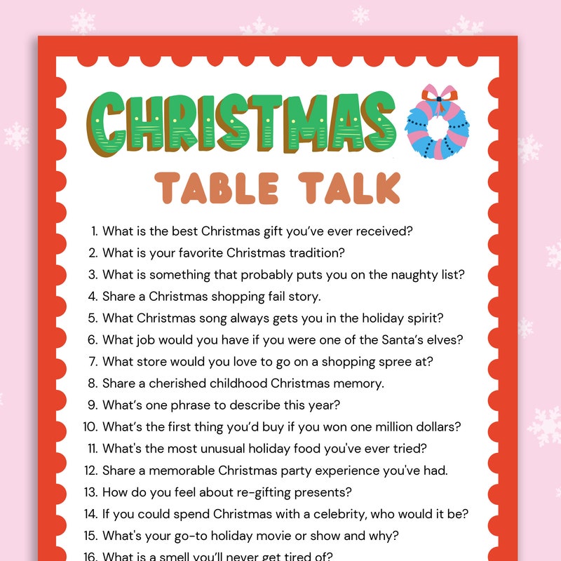 Christmas Table Favors - Etsy