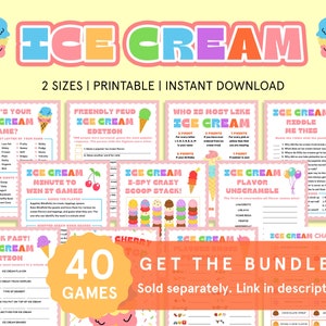 What's Your Ice Cream Name, Name Tags, Sign Summer Activities for Kids ...