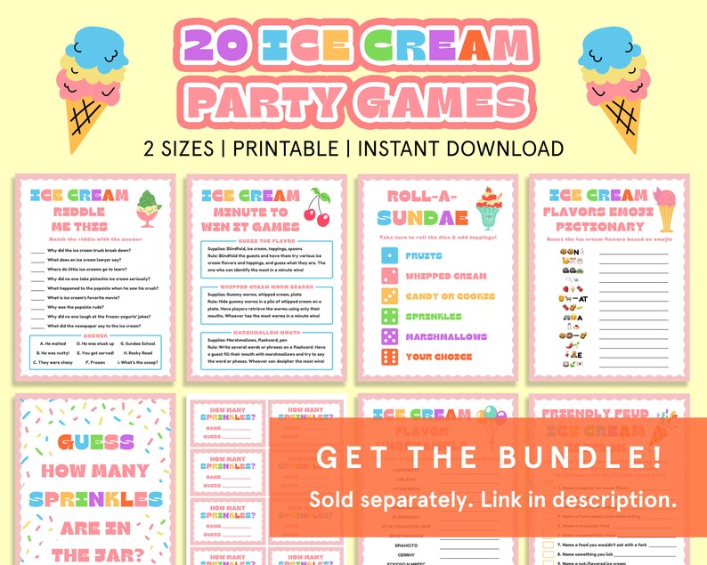 What's Your Ice Cream Name, Name Tags, Sign Summer Activities for Kids ...