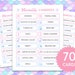 Mermaid Charades Mermaid Party Game Girls Birthday Party Game Fun ...
