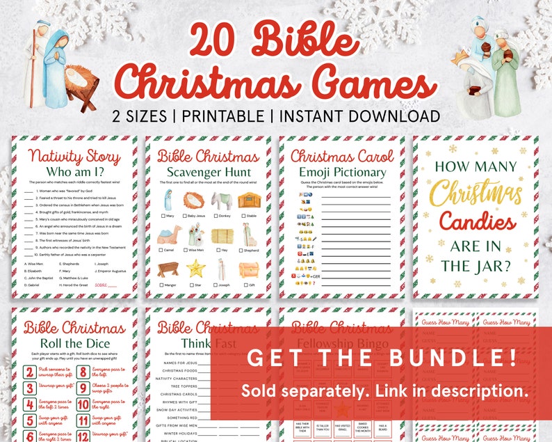 Christmas Carol Emoji Pictionary Christian Christmas Game for Kids ...