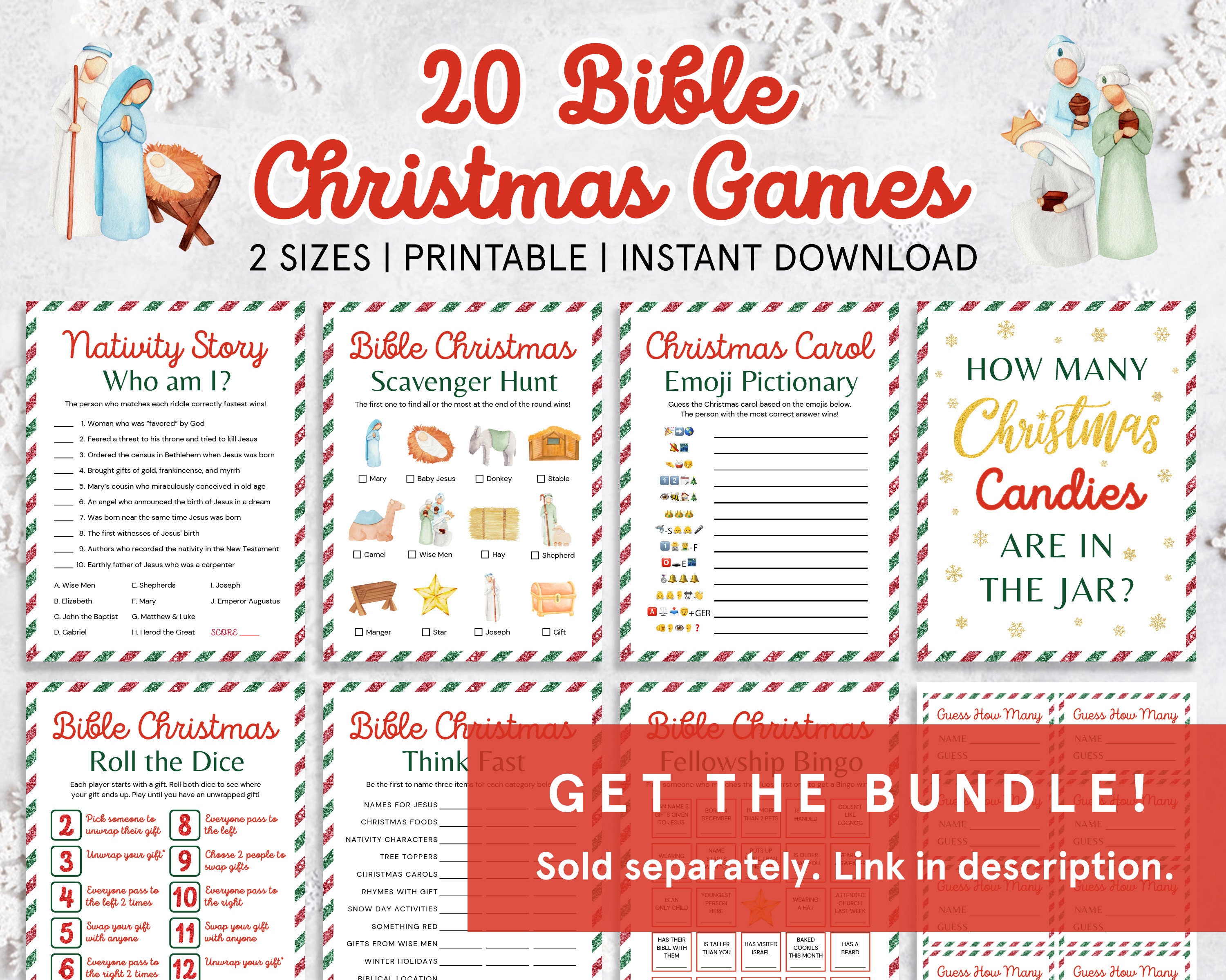 Christmas Carol Emoji Pictionary | Christian Christmas Game for Kids ...