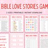 Gods Love Left Right Game Sunday School Bible Study Games Bible Game ...