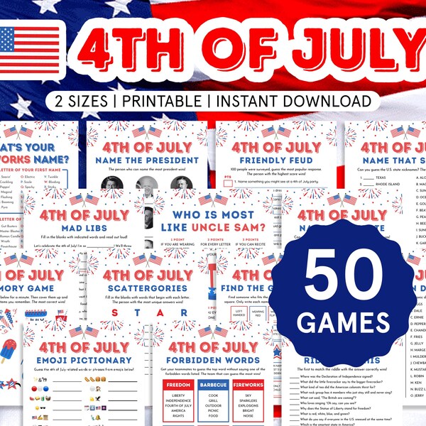 Fourth of July Party - Etsy